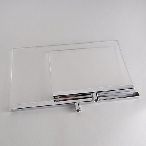 ACRYLIC SIGN HOLDER 7"X11" THREADED BASE - Matthews Store Fixtures ...
