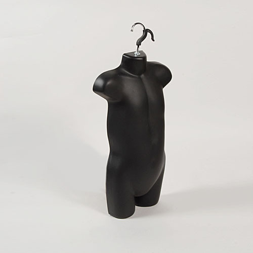 CHILD HANGING FORM BLACK - Matthews Store Fixtures & Shelving