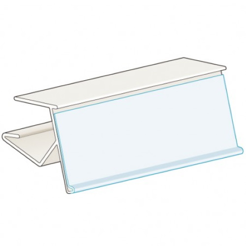 CLEAR VISION TICKET MOLDING 4'X1 1/4" FOR WOOD SHELVES - Matthews Store ...