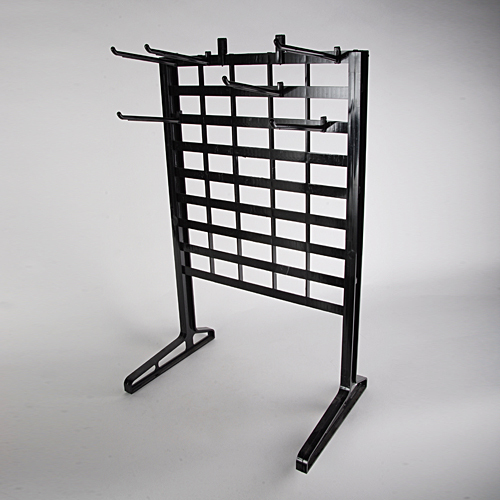 COUNTERTOP PEG RACK BLACK (W/ 12 PEGS) 20" X 13" - Matthews Store ...