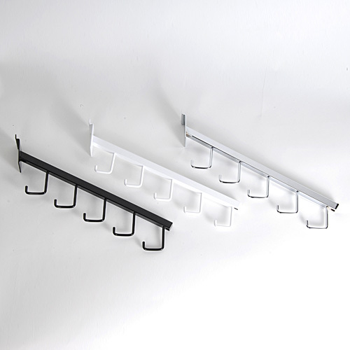 S/W 5 HOOK WATERFALL CHROME - Matthews Store Fixtures & Shelving