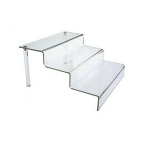 ACRYLIC 3 STEP RISER 6 3/8 X 12 X 12 5/8 - Matthews Store Fixtures ...