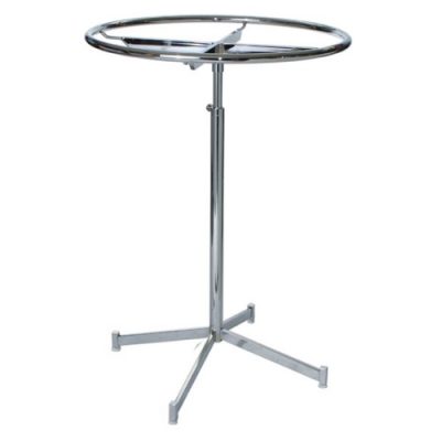 ROUND CLOTHING RACK CHROME 36"W X 48" - 68"H *SPECIAL ORDER* - Matthews ...