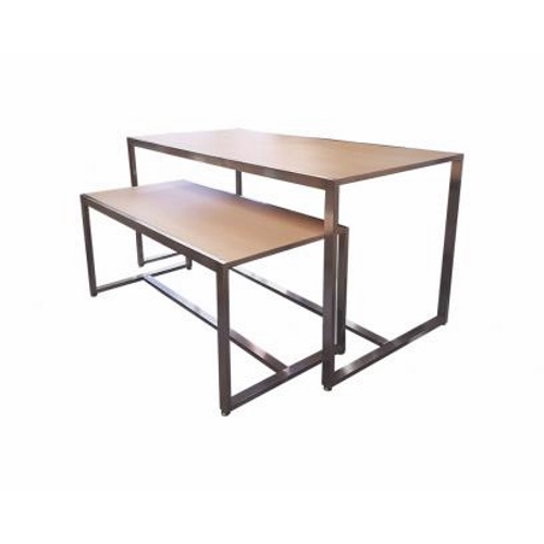 MAPLE 4' COUNTER WITH LEDGE 48"X24"X42" - Matthews Store Fixtures ...